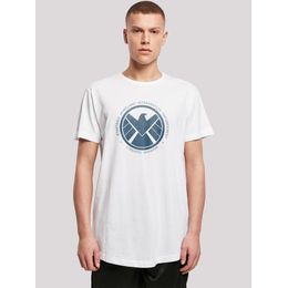 F4NT4STIC Shirt 'Marvel Avengers Agent Of Shield' male White size S