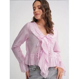 MixRay Bluse Damen Gr&ouml;&szlig;e M rosa