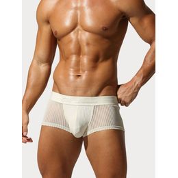Seobean Boxer shorts male White size XL