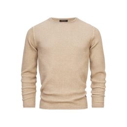 INDICODE Jeans Sweater ' Petri ' male Beige size XL