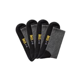 Bench Sportsocken Herren Gr&ouml;&szlig;e 46.5/48 dunkelgrau / schwarz