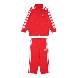 adidas originals Jogginganzug 'Adicolor Firebird' Jungen Gr&ouml;&szlig;e 74 blutrot / wei&szlig;