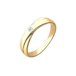 Elli DIAMONDS Ring Damen Gr&ouml;&szlig;e 58 gold