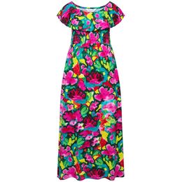 MIAMODA Sommerkleid Damen Gr&ouml;&szlig;e 58 bunt Winterkleid