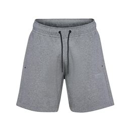 Hummel Shorts 'Tech Fleece' Damen Gr&ouml;&szlig;e 40 graumeliert / schwarz