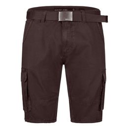INDICODE JEANS Cargo Shorts ' Blixt ' Herren Gr&ouml;&szlig;e 35/36 braun