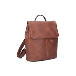 Zwei Rucksack 'MADEMOISELLE.M MR8' Damen Gr&ouml;&szlig;e One Size cognac