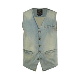 JP1880 Weste Herren Gr&ouml;&szlig;e XL pastellblau