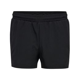 Hummel Sportshorts 'Move Grid' Damen Gr&ouml;&szlig;e XL grau / schwarz / wei&szlig;