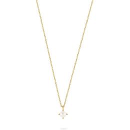 Esprit Kette Damen Gr&ouml;&szlig;e One Size gold / perlwei&szlig;