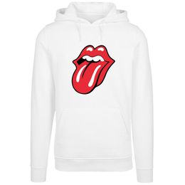F4NT4STIC Sweatshirt 'The Rolling Stones Classic Zunge Rock Musik Band' Damen Gr&ouml;&szlig;e L rot / schwarz / wei&szlig;