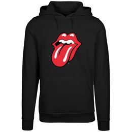 F4NT4STIC Sweatshirt 'The Rolling Stones Classic Zunge Rock Musik Band' Damen Gr&ouml;&szlig;e M rot / schwarz / wei&szlig;