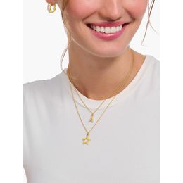 Thomas Sabo Kette Damen Gr&ouml;&szlig;e 45 gold