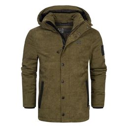 INDICODE JEANS Winterjacke 'Olime' Herren Gr&ouml;&szlig;e XL gr&uuml;n