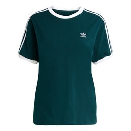 adidas originals T-Shirt '3-Stripes' Damen Gr&ouml;&szlig;e 5XL/6XL tanne / wei&szlig;