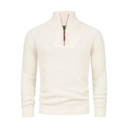 INDICODE JEANS Pullover 'Yassip' Herren Gr&ouml;&szlig;e XXXL wei&szlig;