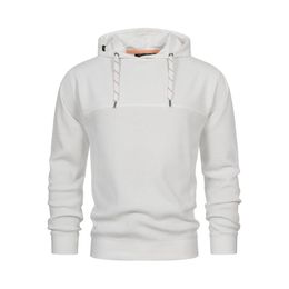 INDICODE Jeans Sweatshirt 'Tommaso' male White size M