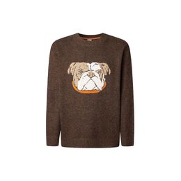 Pepe Jeans Sweater 'Phelan' male Brown size XS
