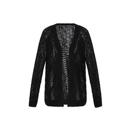 Sidona Knit Cardigan female Black size XL