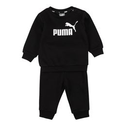 Puma Jogginganzug 'Minicats' Jungen Gr&ouml;&szlig;e 62 schwarz / wei&szlig;