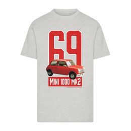 F4NT4STIC Shirt 'British Motor Heritage Austin Mini 1000 Mk2 1969' male Grey size XXL