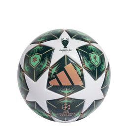 adidas Performance Ball 'UCL League 24/25 Knockout Stages' Herren Gr&ouml;&szlig;e 4 gr&uuml;n / dunkelgr&uuml;n / wei&szlig;