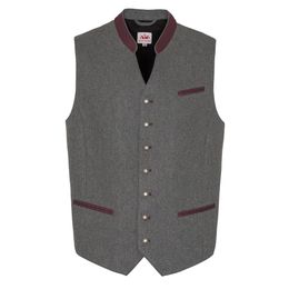 Spieth & Wensky Spieth & Wensky Traditional Vest 'Aris' male Grey size 52