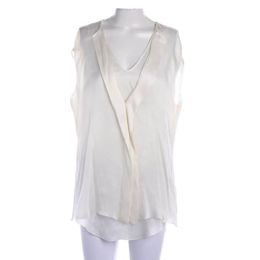 Lanvin Top / Seidentop Damen Gr&ouml;&szlig;e XS Second Hand creme