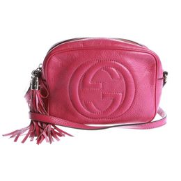 Gucci Schultertasche / Umh&auml;ngetasche Damen Gr&ouml;&szlig;e One Size Second Hand lila