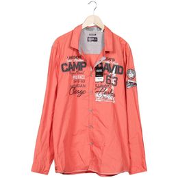 CAMP DAVID Hemd Herren Gr&ouml;&szlig;e XXXL Second Hand orange