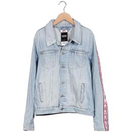 Tommy Jeans Jacke Damen Gr&ouml;&szlig;e M Second Hand hellblau