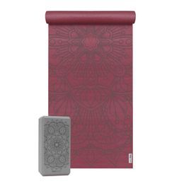 YOGISTAR.COM Mat 'Lotus Mandala' female Red size One Size