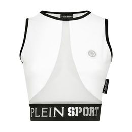 Plein Sport Top Damen Gr&ouml;&szlig;e XXL schwarz / wei&szlig;