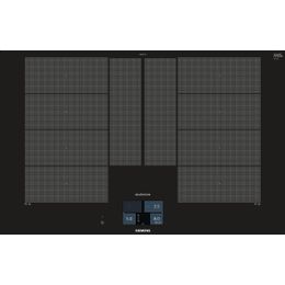 Siemens Flex-Induktions-Kochfeld, schwarz, B:79,2cm H:5,6cm T:51,2cm, Kochfelder, mit cookConnect-System