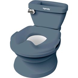 Toilettentrainer Ingenuity "My Size Potty Pro&trade;", Baby, blau, Kunststoff, T&ouml;pfchen