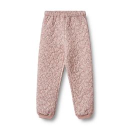 Wheat Kinder Stoffhose "Wheat Thermo Pants Alex"powder flower meadow, Gr. 98, unifarben, 100% Polyester (Recycelt), Hosen