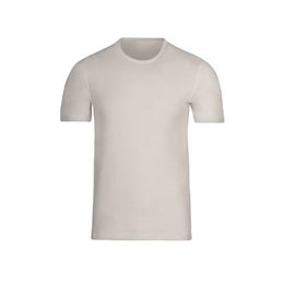 Funktionsshirt TRIGEMA "TRIGEMA Funktionsshirt", Herren, Gr. XXL, wei&szlig;, Aussenseite: 100% Baumwolle, Innenseite: 66% Baumwolle, 22% Polyester, 12% Siberf&auml;den, Shirts Funktionsshirt