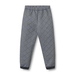 Stoffhose Wheat "Wheat Thermo Pants Alex", Jungen, Gr. 140, Normalgr&ouml;&szlig;en, ink stripe, 100% Polyester (Recycelt), unifarben, normal, Hosen Stoffhose