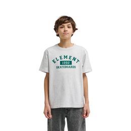 Element Jungen T-Shirt "Home Team"mid grau heather, Gr. 16, 100% Baumwolle, Shirts