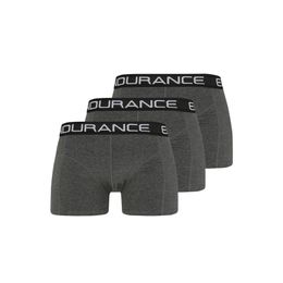 Endurance Trunks 'Burke' Herren Gr&ouml;&szlig;e XXXL grau / schwarz / wei&szlig;