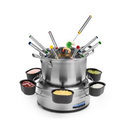 Princess Fondue-Familien-Set - silber