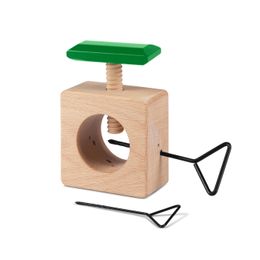 Tchibo - 2-in-1-Kastanienbohrer-und-Nussknacker - braun