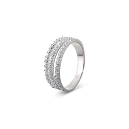 Tchibo - Ring - Damen - Gr. 19 - silber