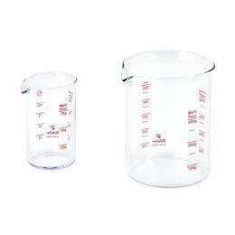 Tchibo - 2 Messbecher - rot