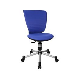 Topstar-Kinderschreibtischstuhl &raquo;Titan Junior 3D&laquo; - 44x40x86cm - silber - Polyamid / Stahl / Polyester