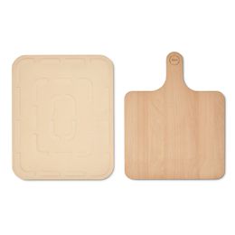 Tchibo - Schamott-Brotbackstein - beige
