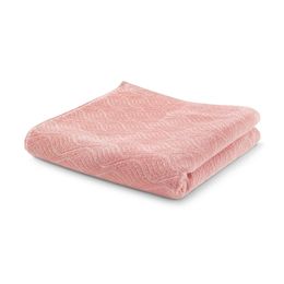 Tchibo - Jacquard-Badetuch - ros&eacute;