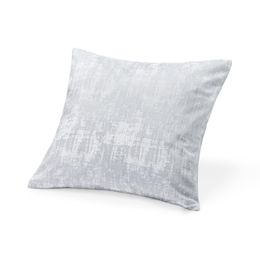Tchibo - Premium-Samt-Dekokissenbezug - silber