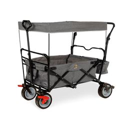 Pinolino-Klappbollerwagen &raquo;Paxi Style&laquo; - anthrazit