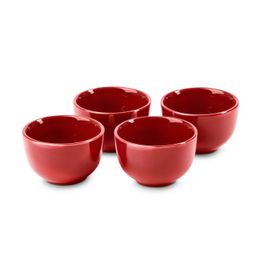 Tchibo - 4 Ofenf&ouml;rmchen - rot